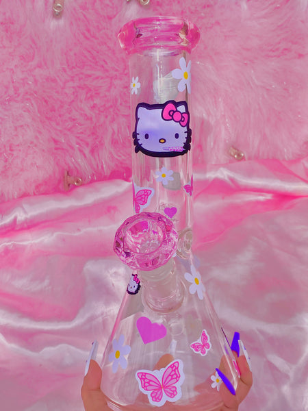 Hello Kitty Daisy Bong (READY TO SHIP) – THE QUEENS STASH