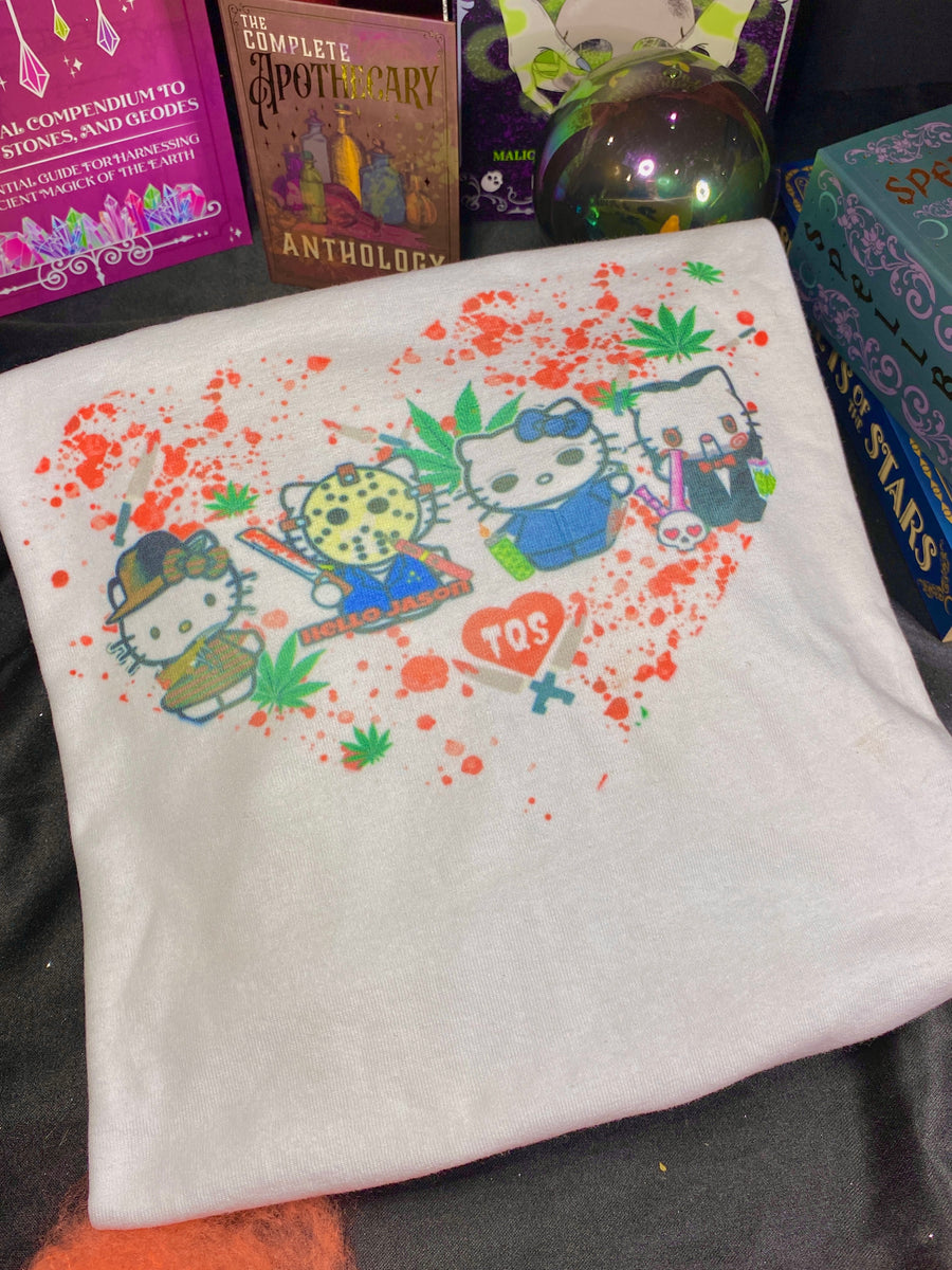 Serial Stoners Hello Kitty Tshirt – THE QUEENS STASH