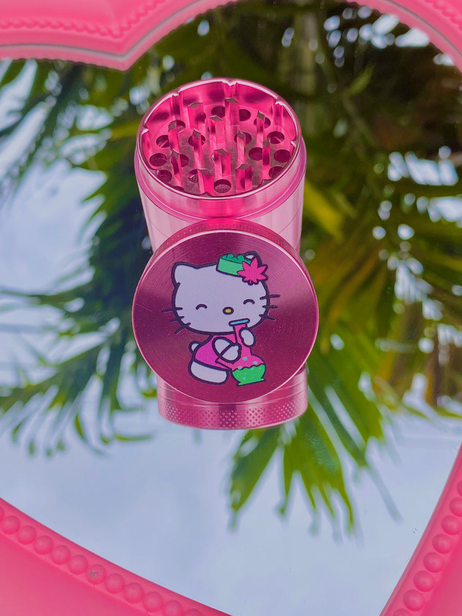 Stoned Bong Hello Kitty Grinder - 45MM (SMALL) – THE QUEENS STASH