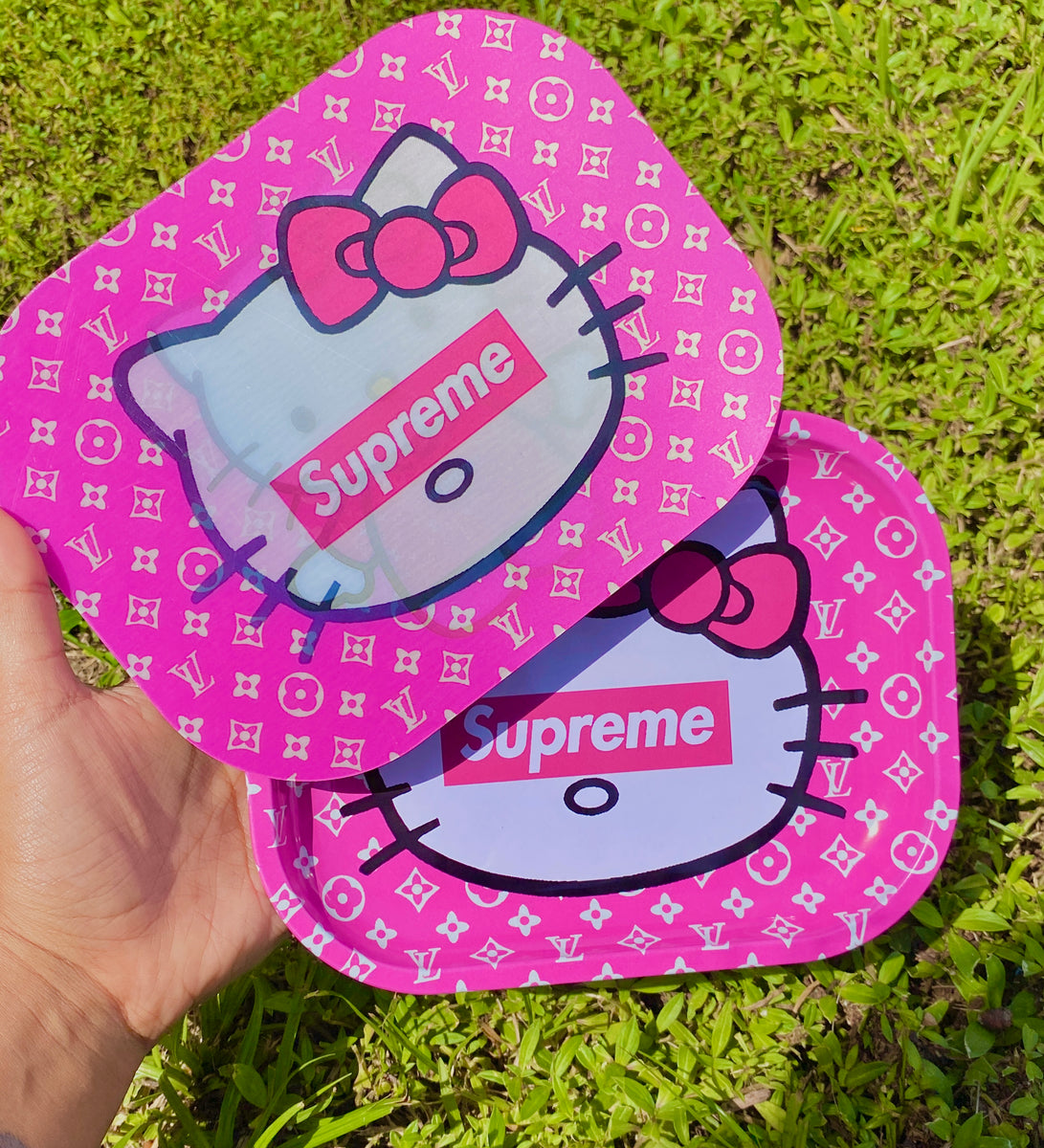 Hello Kitty Rolling Tray With Lid – THE QUEENS STASH