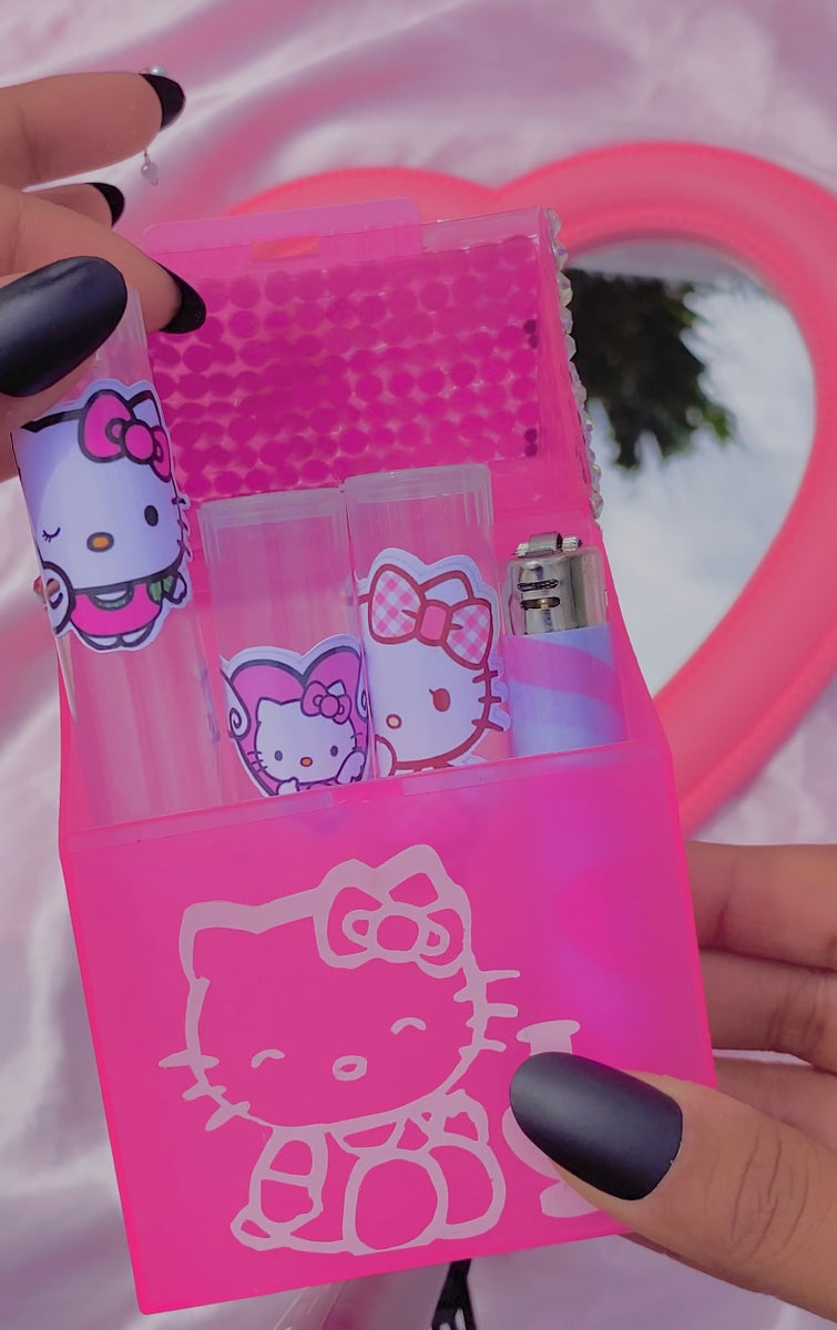 Pink Hello Kitty Joint Case – THE QUEENS STASH