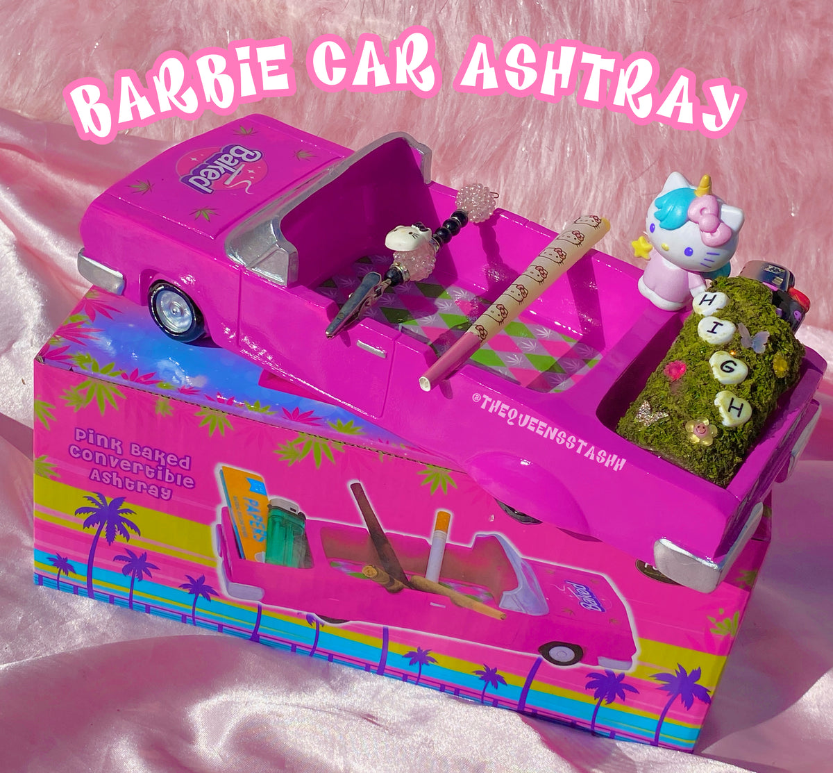 Barbie Dreamhouse Car (Ashtray) – THE QUEENS STASH
