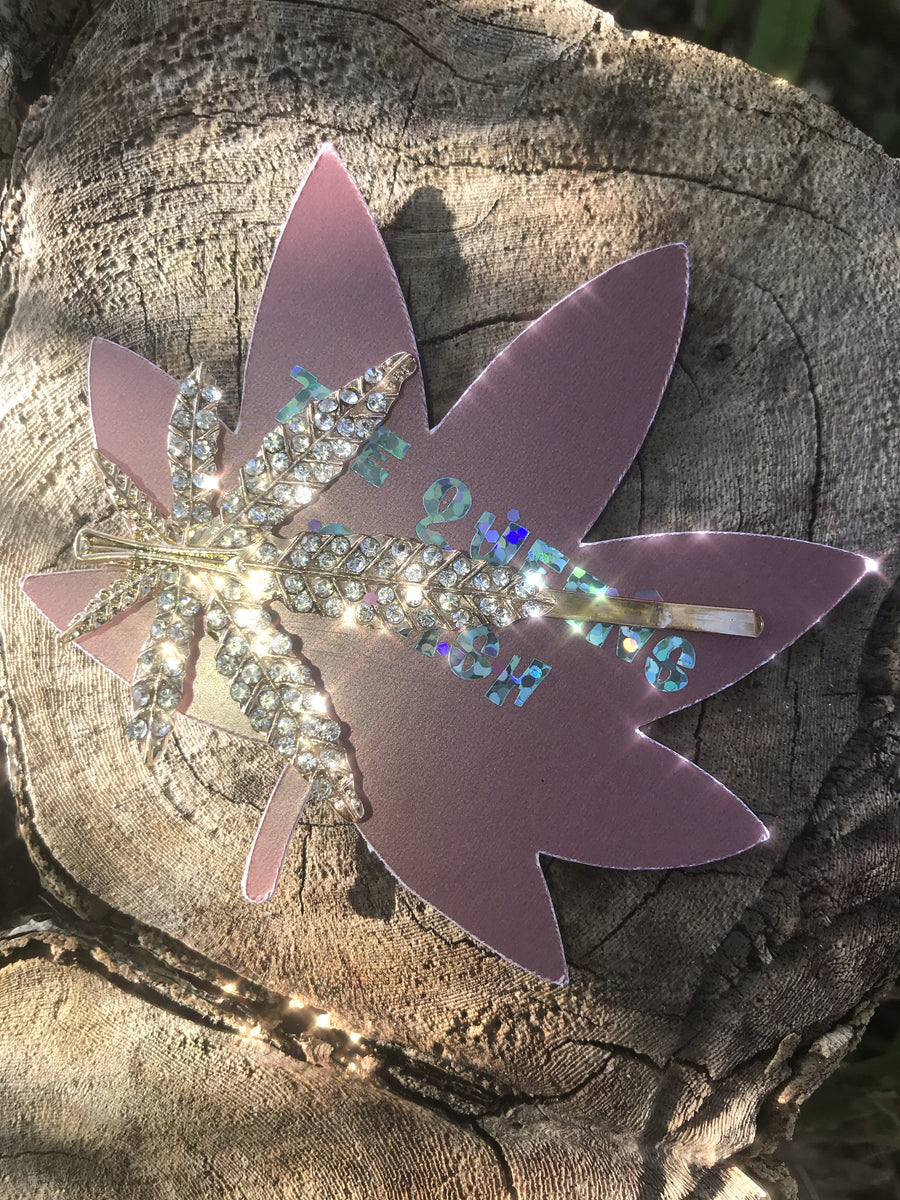 Weed Hair Clip 🍁 – THE QUEENS STASH